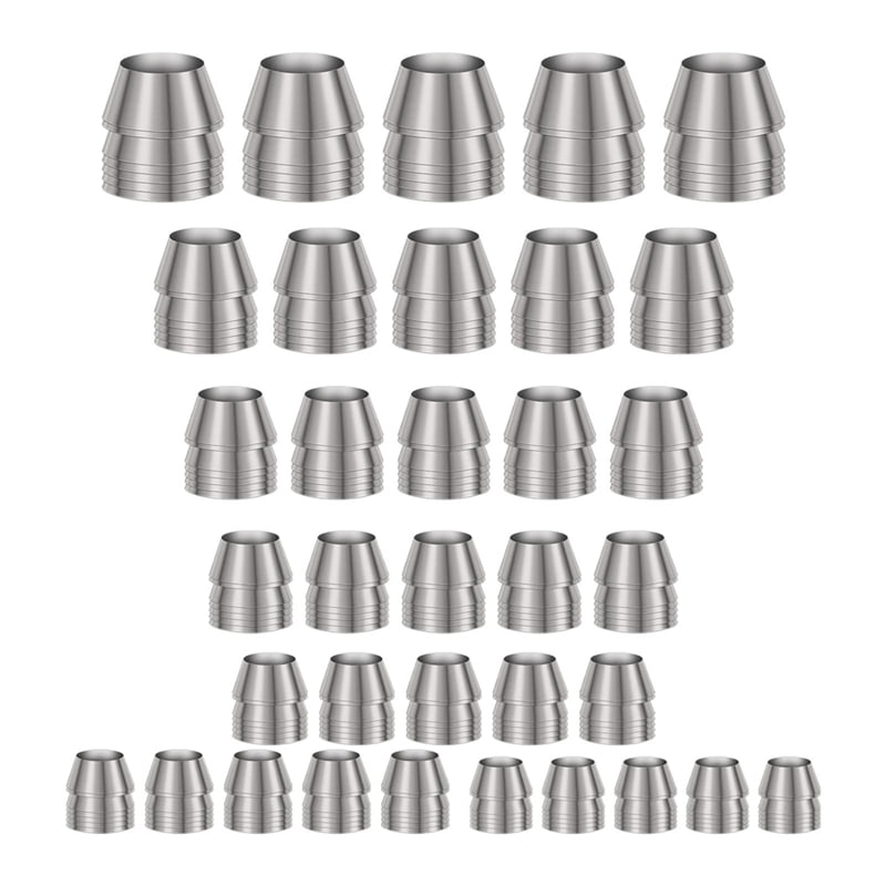 35 Pieces Safe Round Handle Wedges, Conical Mauls Wedge Kit for Sledge ...