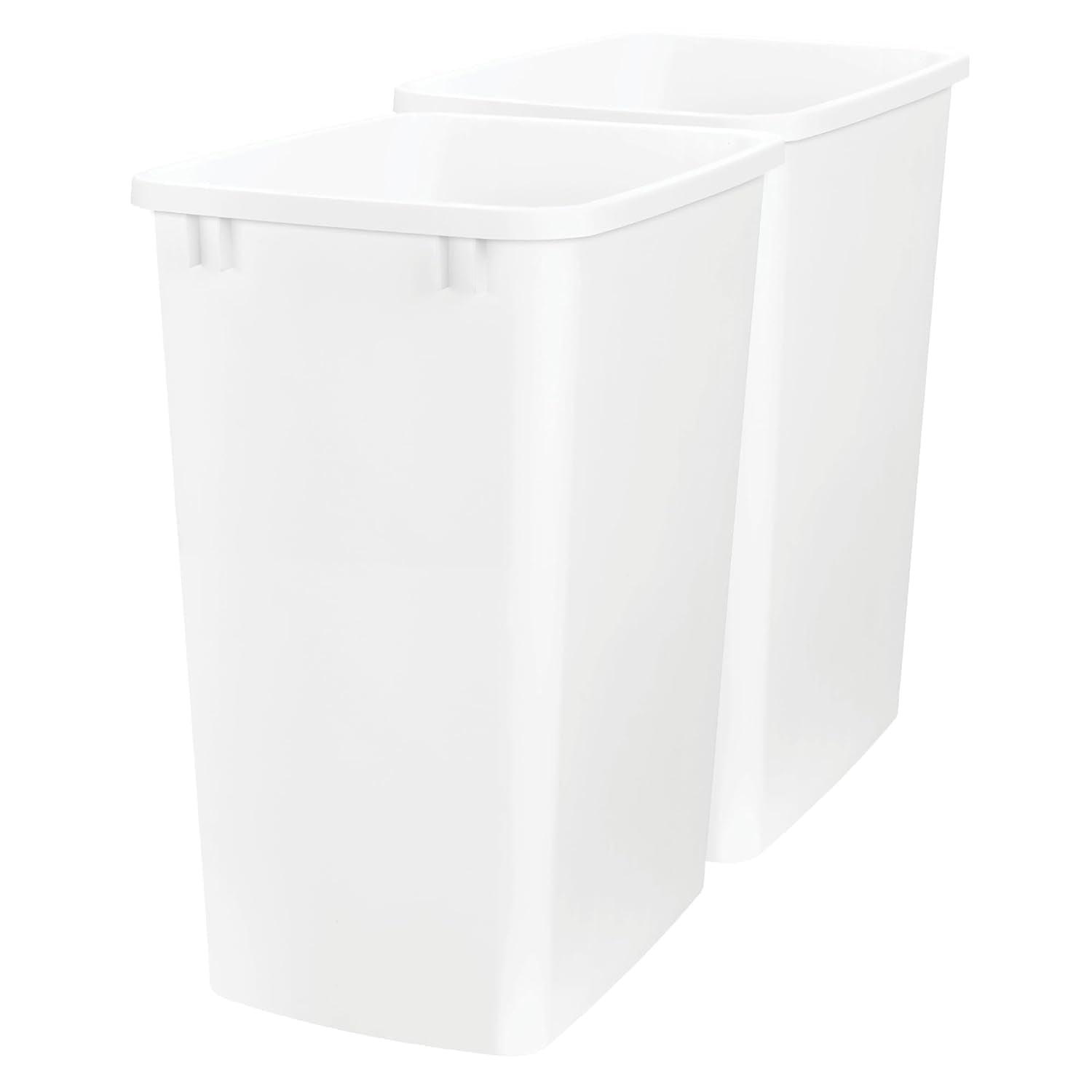 35 Quart Polymer Waste Bin Replacement for RV Kitchen Pullouts, 2 Pack ...
