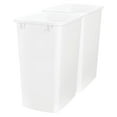 35 Quart Polymer Waste Bin Replacement for RV Kitchen Pullouts, 2 Pack ...