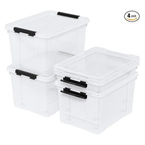 Remington 30 Qt Heavy Duty Trail Box, Stackable Storage Bin with ...