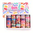 35 Rolls Floral Washi Tape Set Waterproof Decorative Craft Tape ...