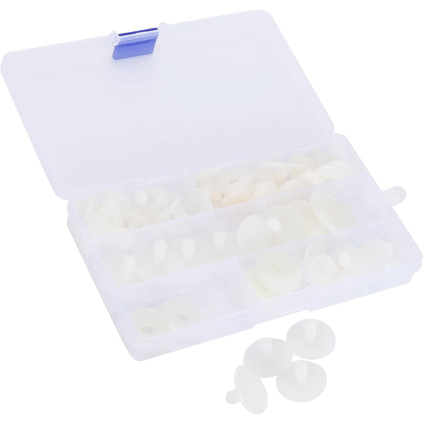 35 Set Doll Joints, White Plastic Animal Joints, Soft Making Limbs and ...