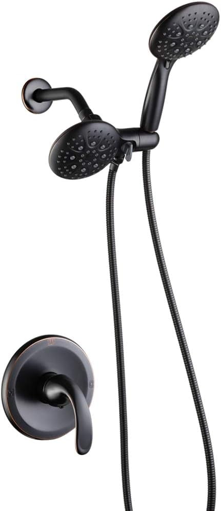 35 Setting Dual Function Shower Faucet Set with Valve, Oil Rubbed ...