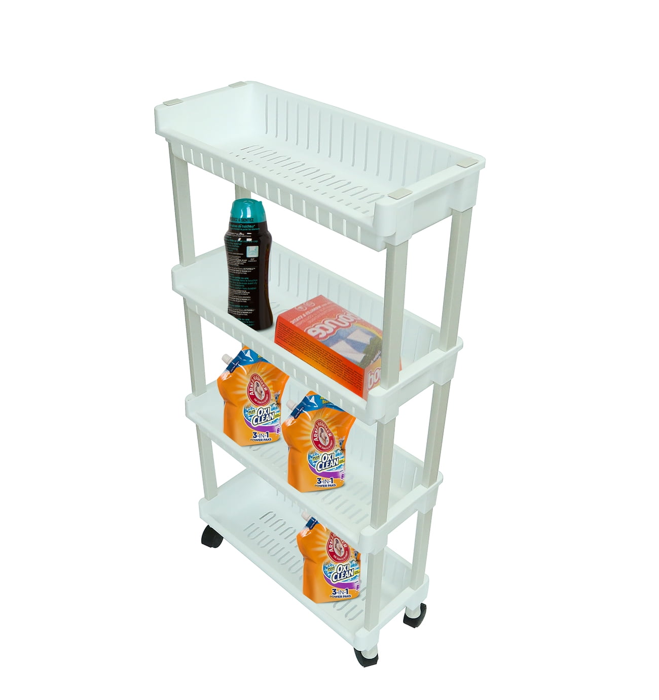 Free Shipping! Trademark Innovations 35 Slim Slide Out Storage Cart for ...