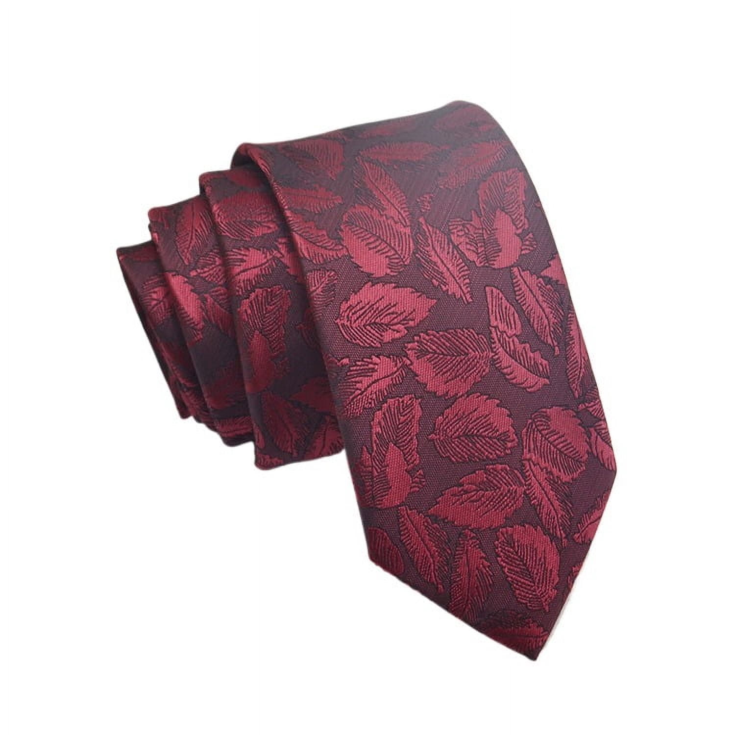 35 Styles Men's Silk Ties Jacquard Dot Floral 8cm Necktie Accessories ...