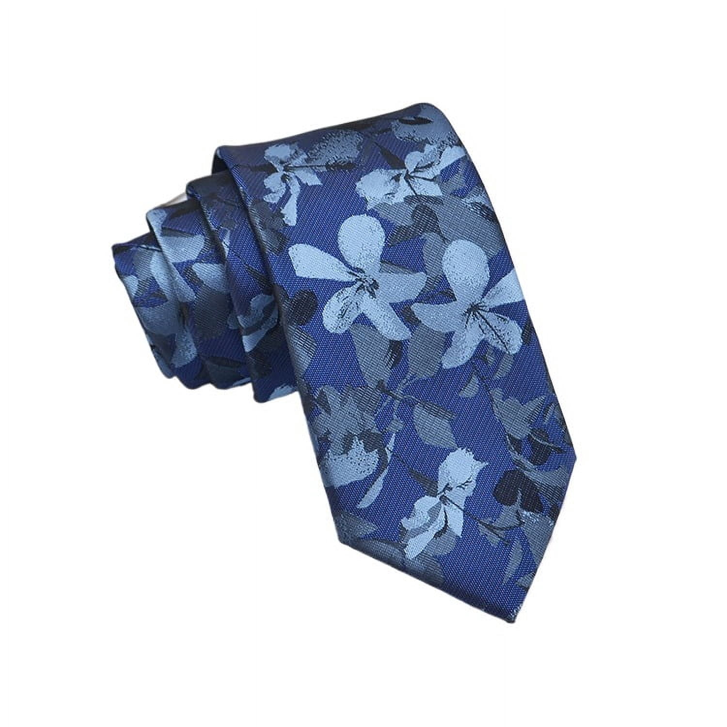 35 Styles Men's Silk Ties Jacquard Dot Floral 8cm Necktie Accessories ...