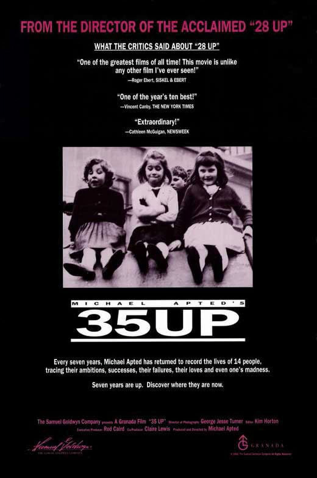 35 Up - movie POSTER (Style A) (11" x 17") (1991) - Walmart.com