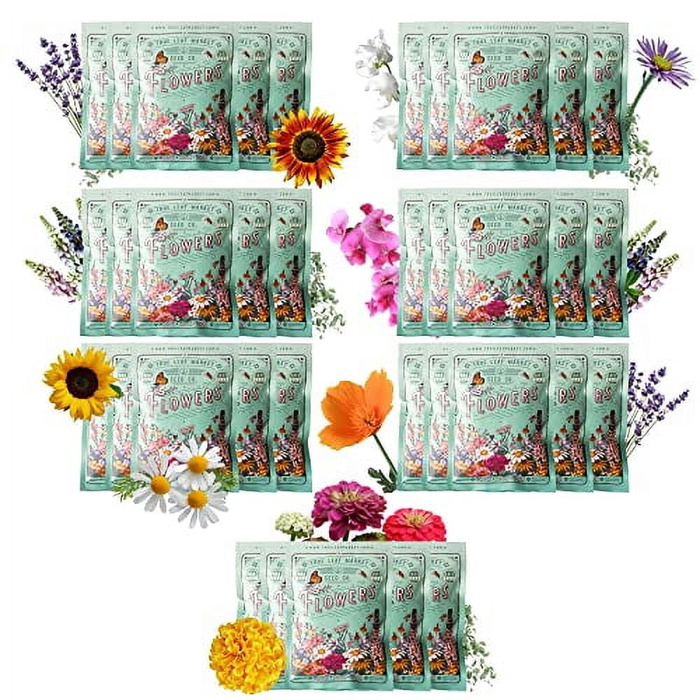 35 Varieties of Flower Seeds for Planting, ~20,000 Seeds - Includes ...