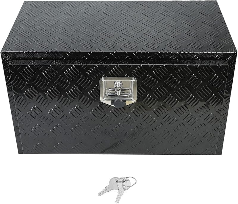 35 X 12 X 12 Inch Black Heavy Duty 5 Bar Tread Aluminum Trailer Tongue ...