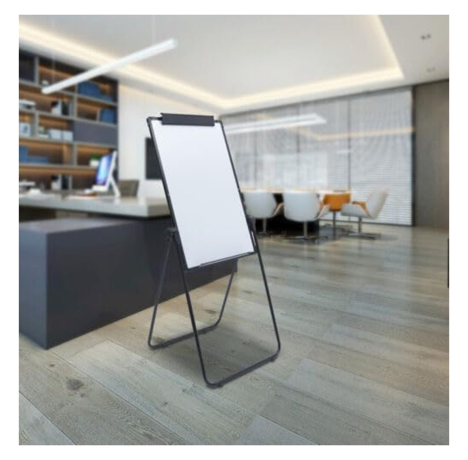 35" X 24" Double-Sided Mobile Dry Erase Board Magnetic Whiteboard ...