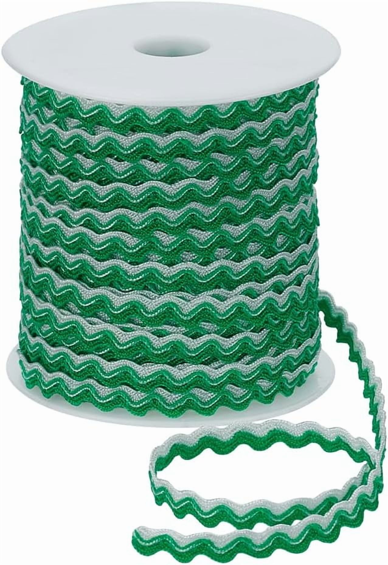 35 Yards Wave Bending Fringe Trim 2 Bundles with Plastic Empty Spool 3/ ...