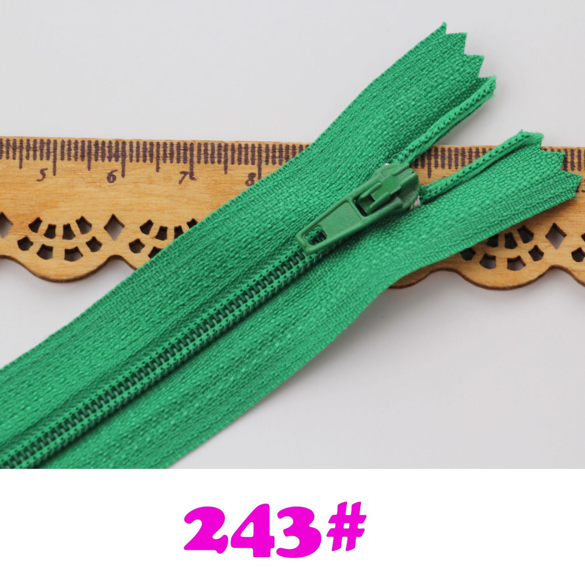 35 color trousers with coil zipper nylon size 3 closed tail self ...