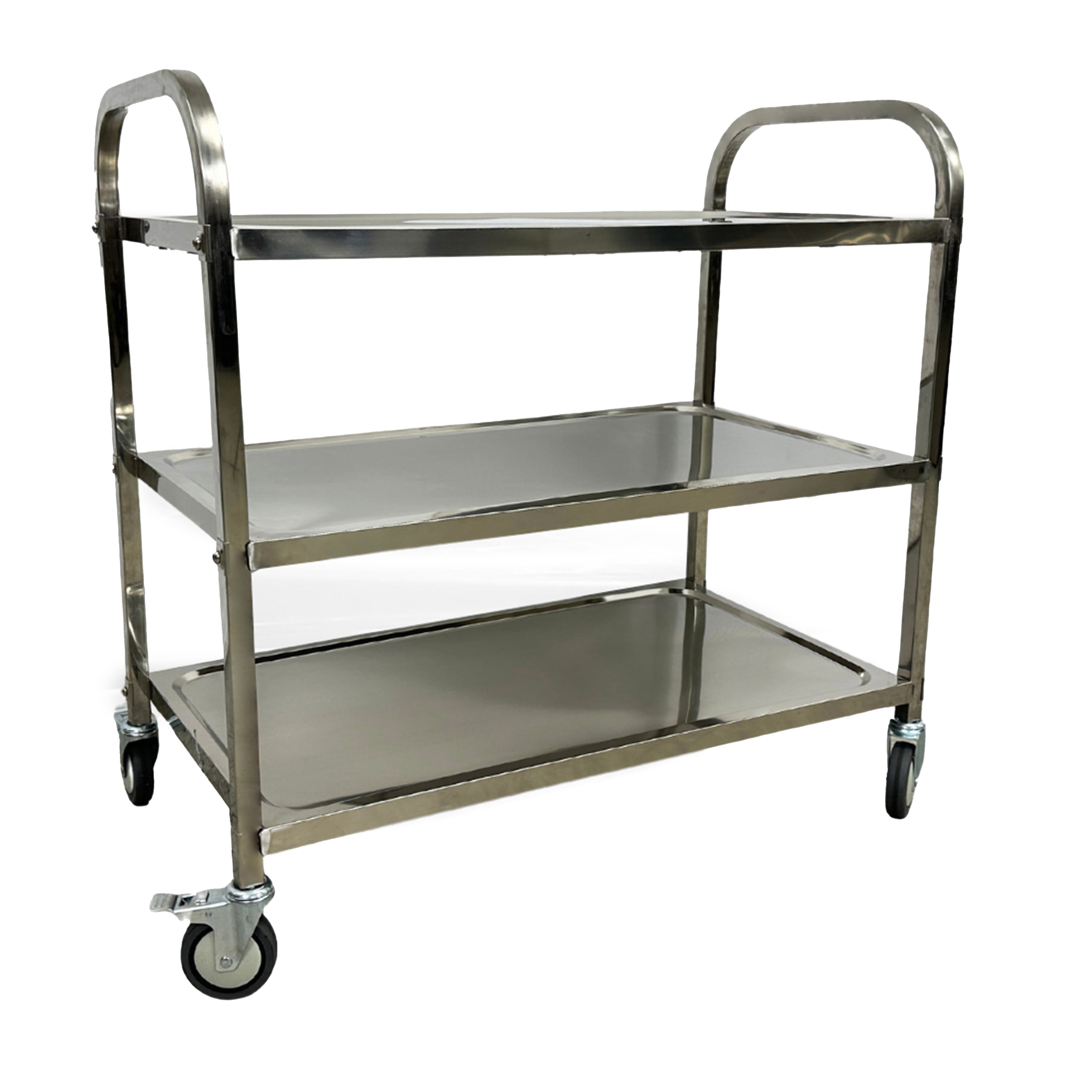 35 in. 3-Tier Trolley, Cart, Household Multi-Layer Trolleys, Cart ...