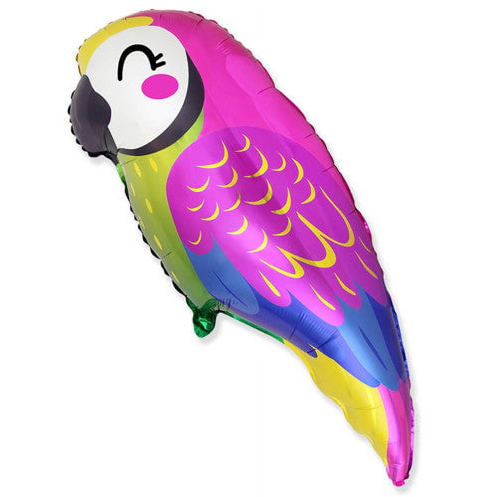 35 inch Fashion Parrot Foil Mylar Balloon - Party Supplies Decorations ...