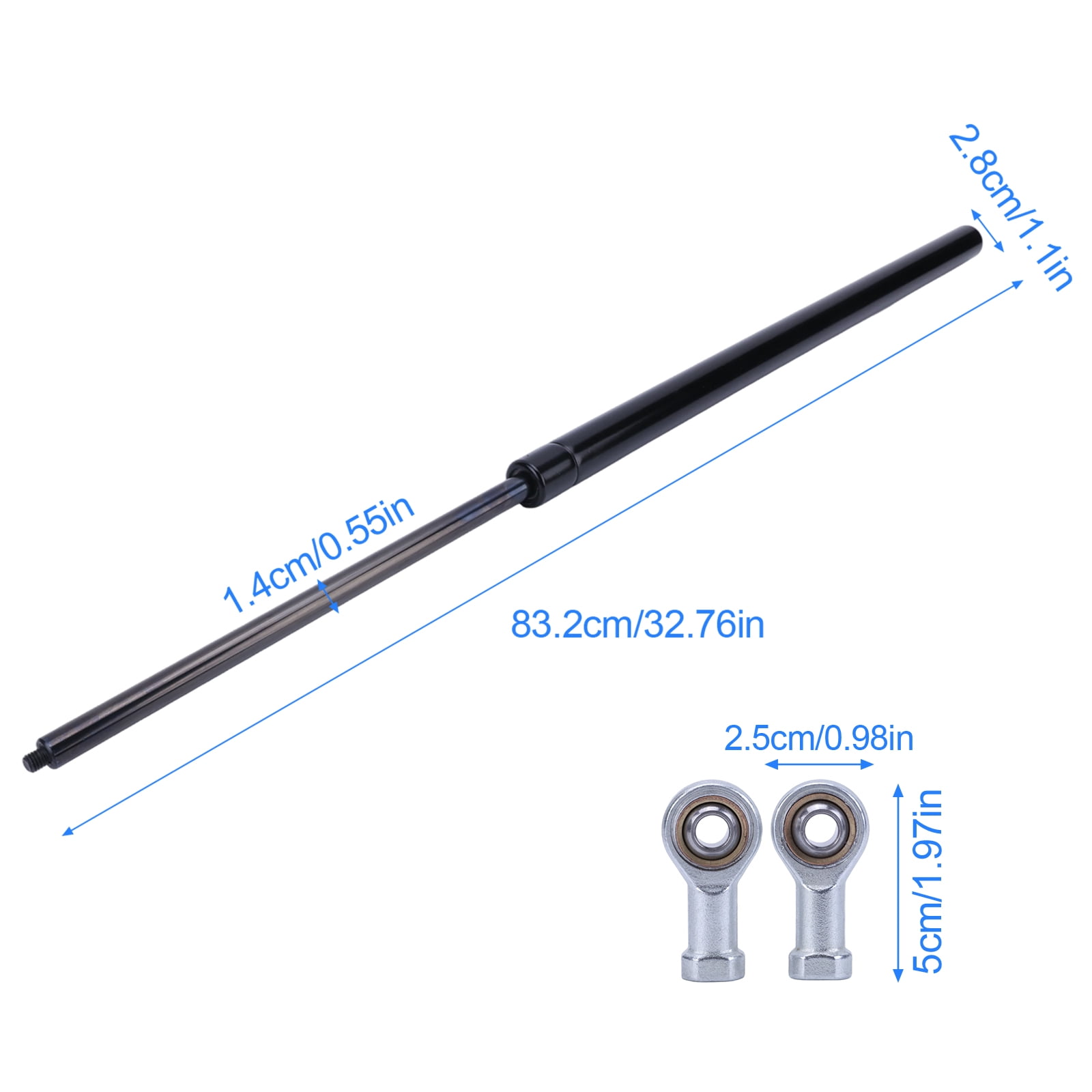 35-inch Hood Support Rod for Kenworth T680 and for Peterbilt 579 Trucks ...