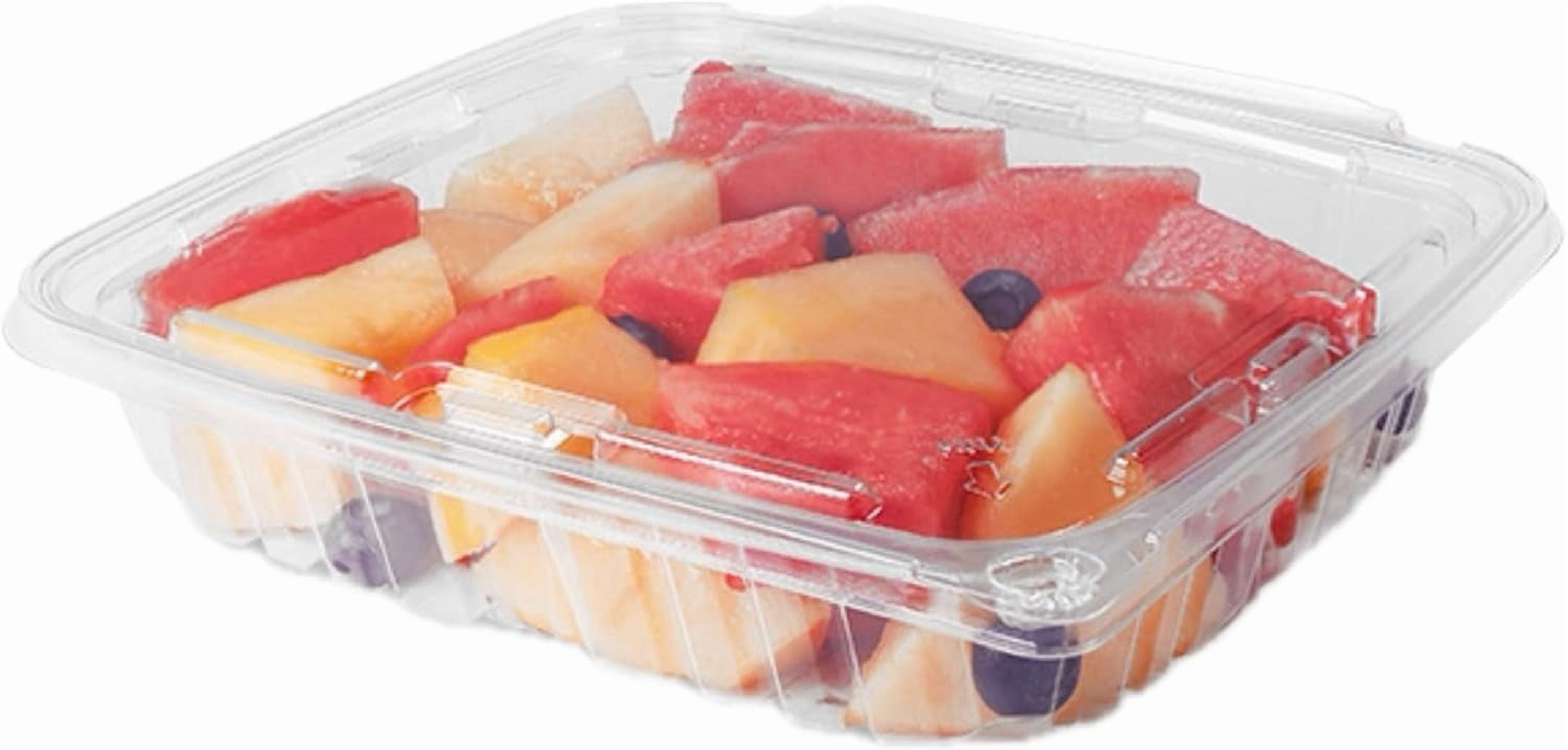 35 oz RPET Clear Hinged Lid Tamper Evident Container – 134 Pcs ...