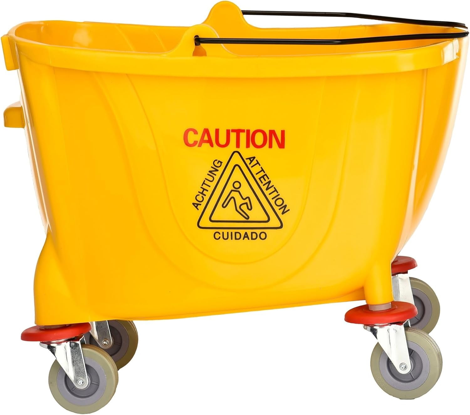 - 35 qt. Replacement Cleaning Mop Bucket Yellow Color- Commercial Mop ...