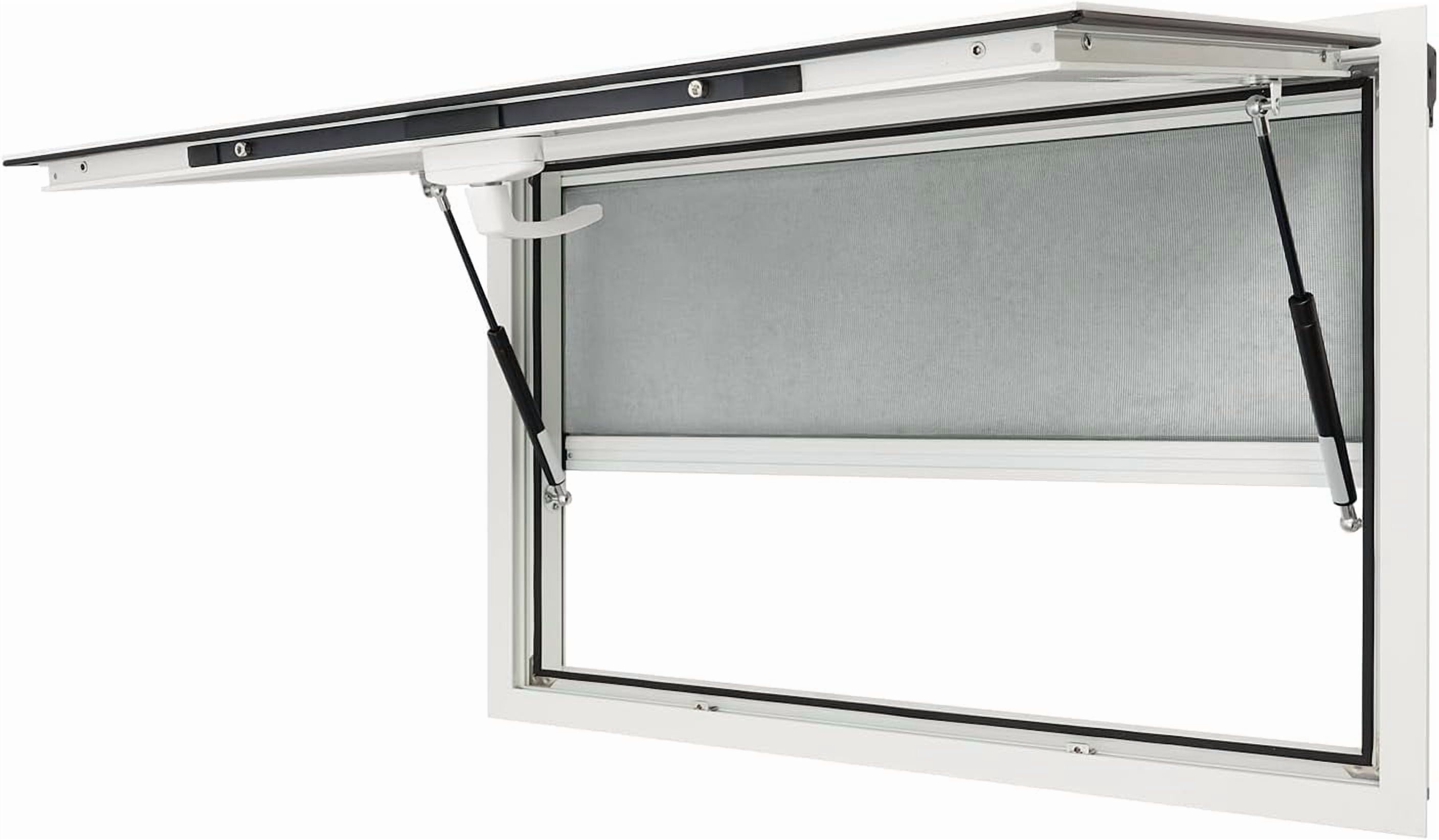 35” x 23” Concession Windows, Aluminum Alloy Food Truck Service Window ...