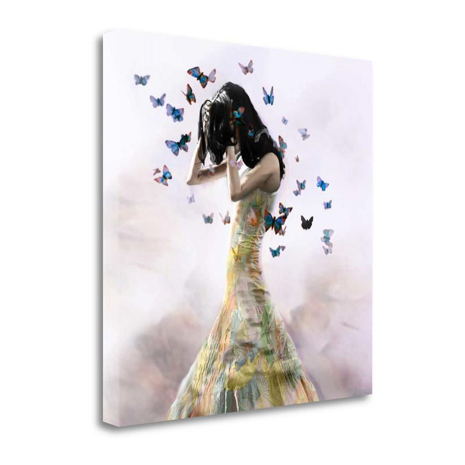 35" x 35" Fear The Worst By Christopher Cuseo Print on Canvas Fabric ...