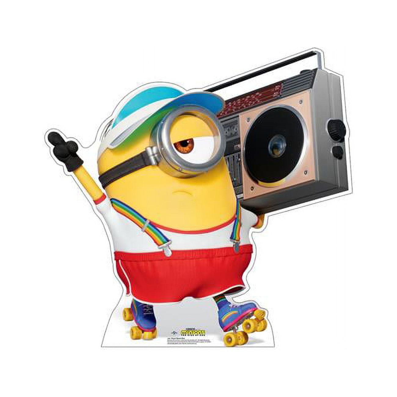 35 x 36 in. Stuart Boom Box Cardboard Cutout, Minions - Rise of Gru ...