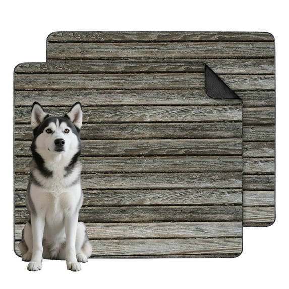 35"x41" Dog Crate Pad Washable, Geometric Pattern Reusable Pee Pads ...