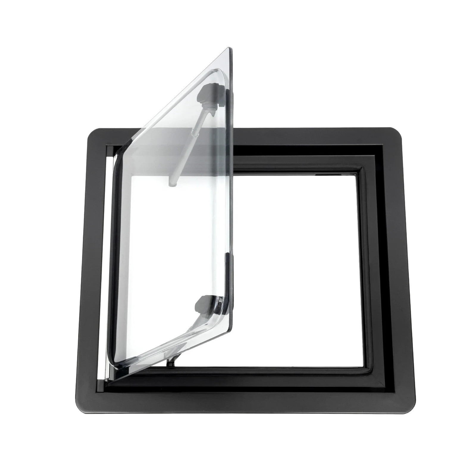 350*280 Durable RV Caravan Hinged Window, Adjustable Angles, Sun Shade ...