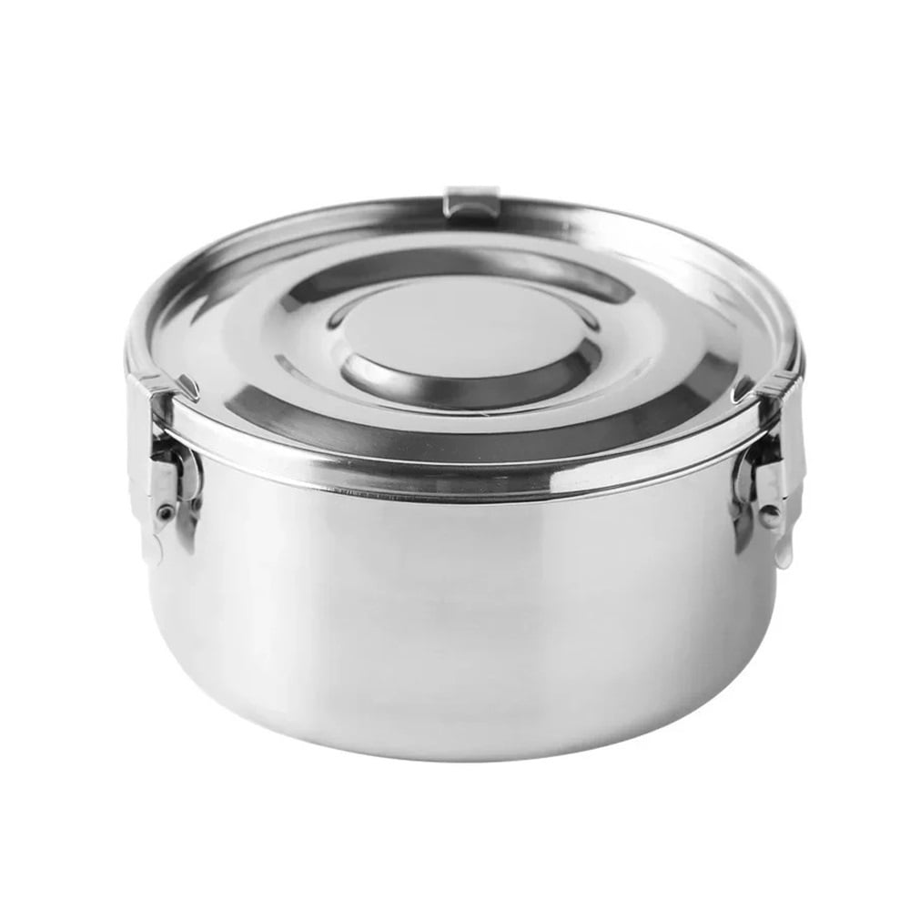 350-3000ML Microwave Lunch Box Food Grade 304 Stainless Steel Anti-leak ...