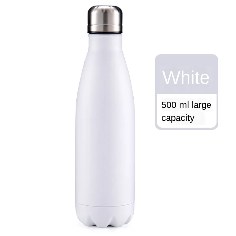 350/500/750/1000ml Double-Wall Insulated Vacuum Flask Stainless Steel ...