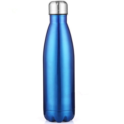 350/500/750/1000ml Double Wall Stainles Steel Thermal Water Bottle ...