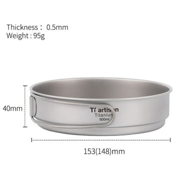 widesea Camping Cookware Outdoor Pot Pan Cooking Equipment Heat ...