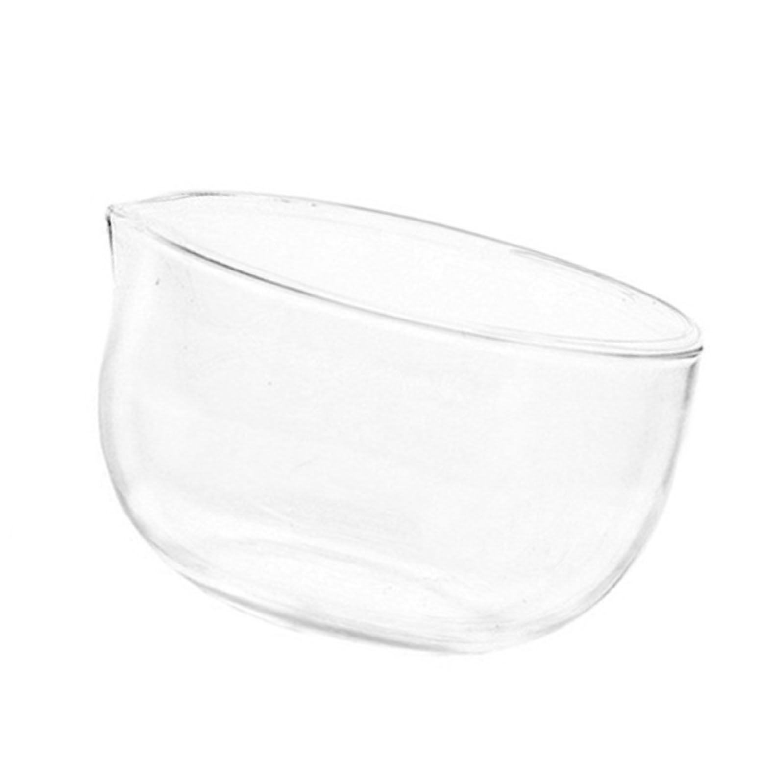 350/600ml Glass Mixing Bowl Clear Kitchen Salad Bowl Serving Tableware ...