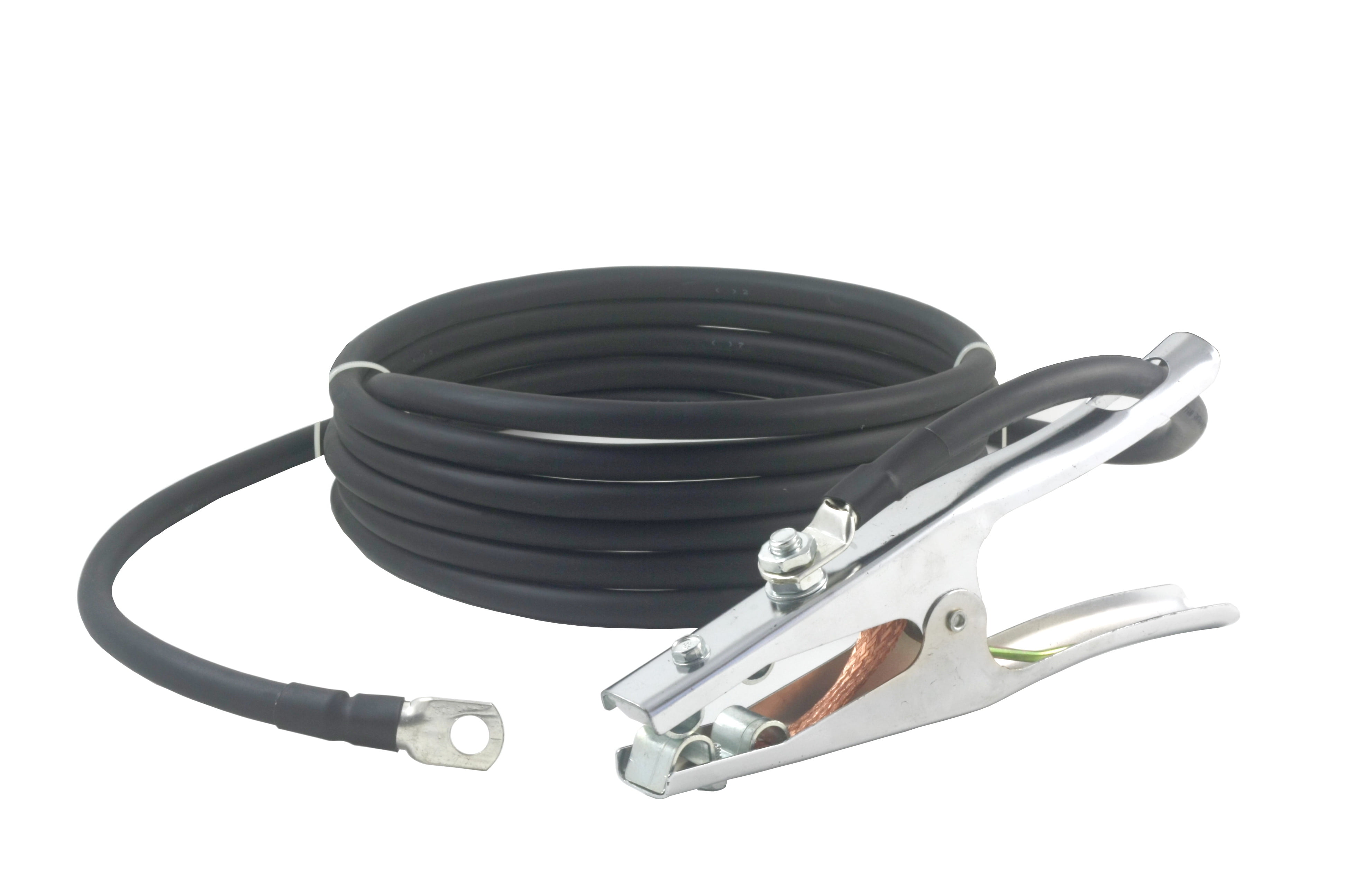 350 Amp Welding Ground Clamp Lead Assembly - Terminal Lug Connector - 1 ...
