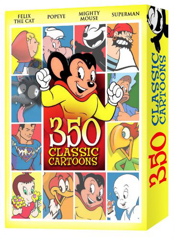Pre-Owned 350 Classic Cartoons - Walmart.com