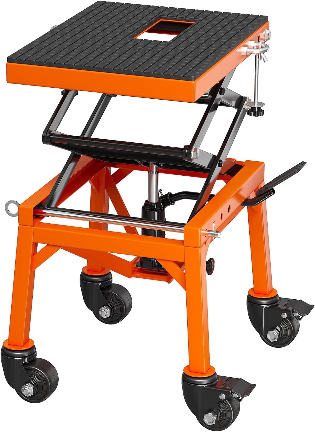 350 Lbs Hydraulic Motorcycle Scissor Lift Jack,14"-36" Lifting Height ...