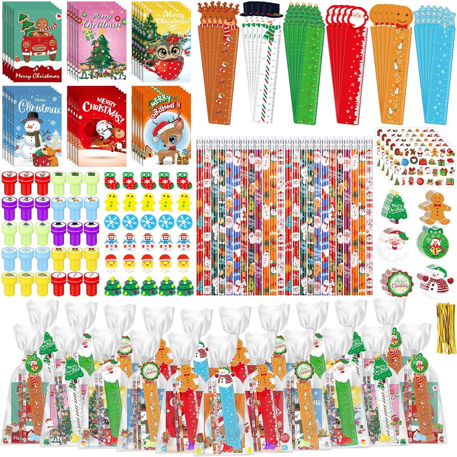 350 Pcs Christmas Nativity Stationery Gift Set for Kids Nativity Scence ...