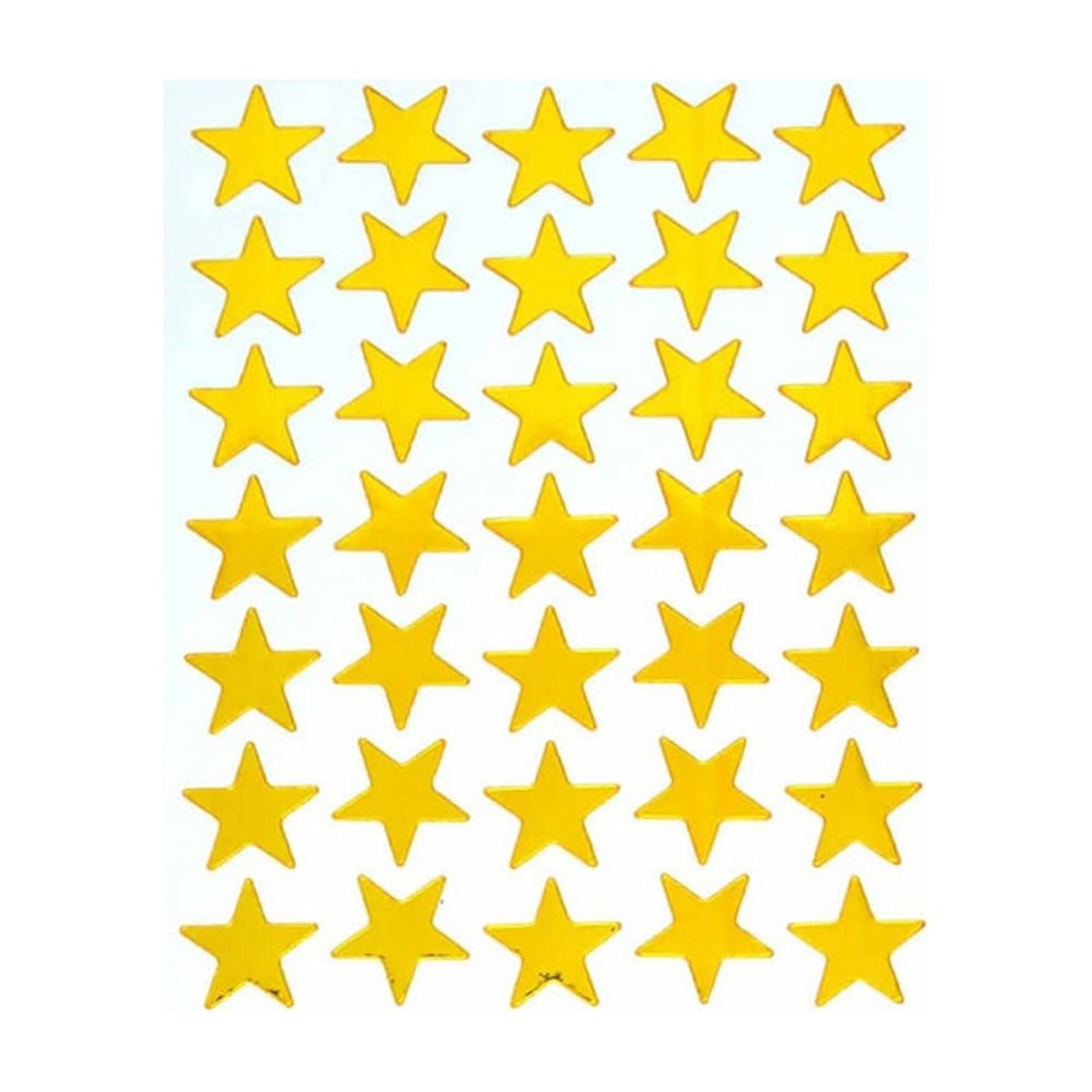 350 Pcs Gold Star Stickers, Small Star Stickers, 10 Sheets Foil Star ...