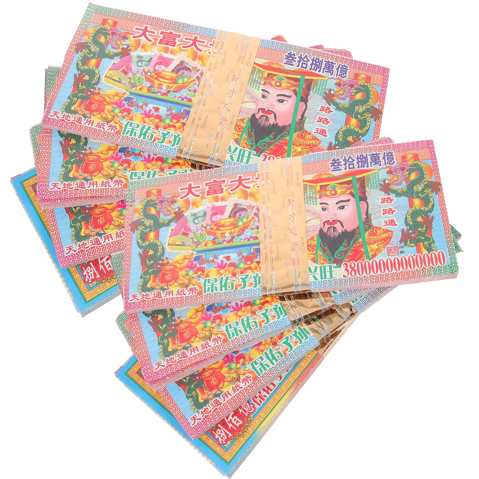 350 Pcs Sacrifice Fire Paper Banknotes Ancestor Money of The Deceased ...