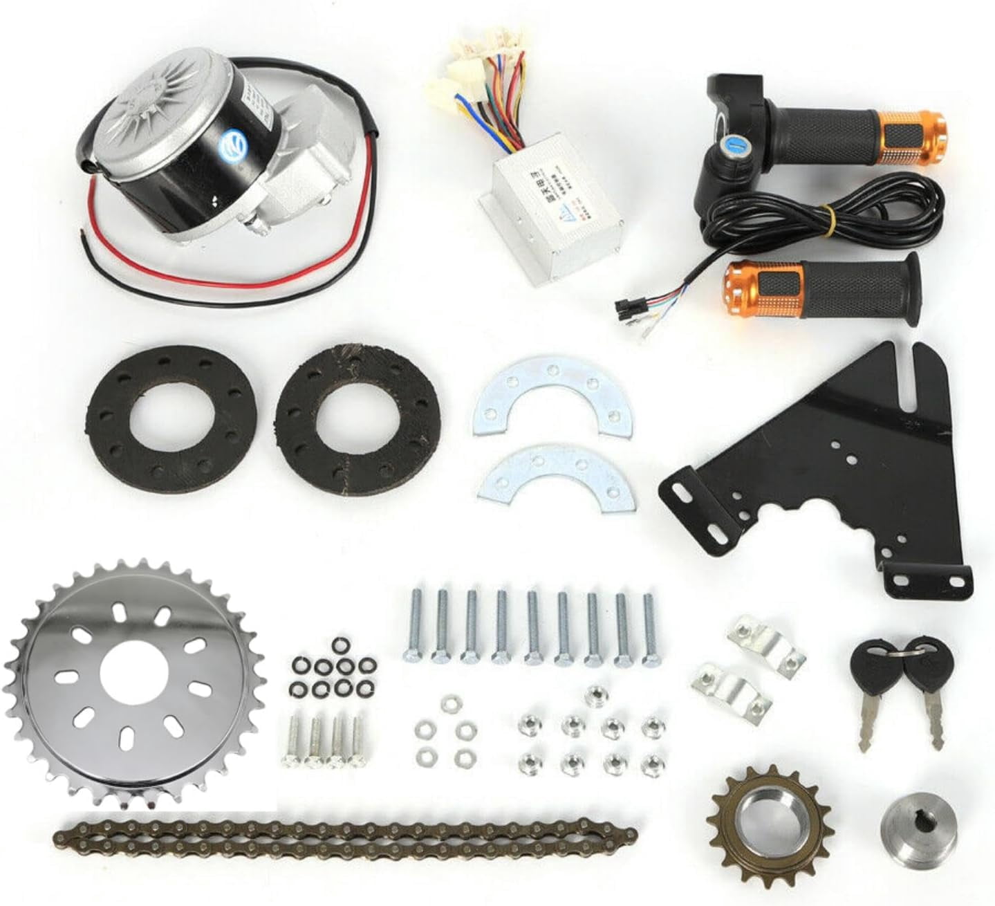 350 W Electric Drive Bike Conversion Kit, 24V/36V Electric Drive ...