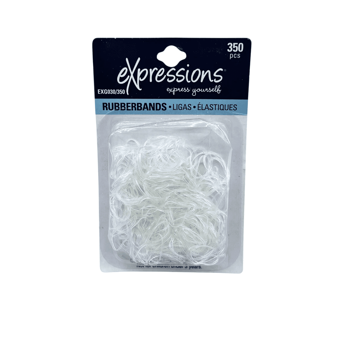 3500 Pack Snag Free Hair Elastics, Gentle, No Breakage Ponytail Holders ...