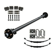 Kojem Trailer Axle Hanger Kit for Complete 2" Wide Slipper Spring ...