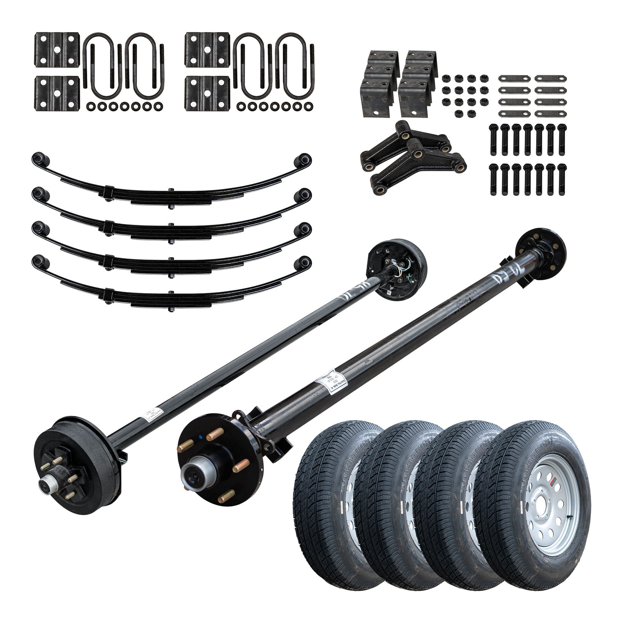 3500 lb Light Duty Tandem Axle TK Trailer Kit - 7K Capacity (Original ...