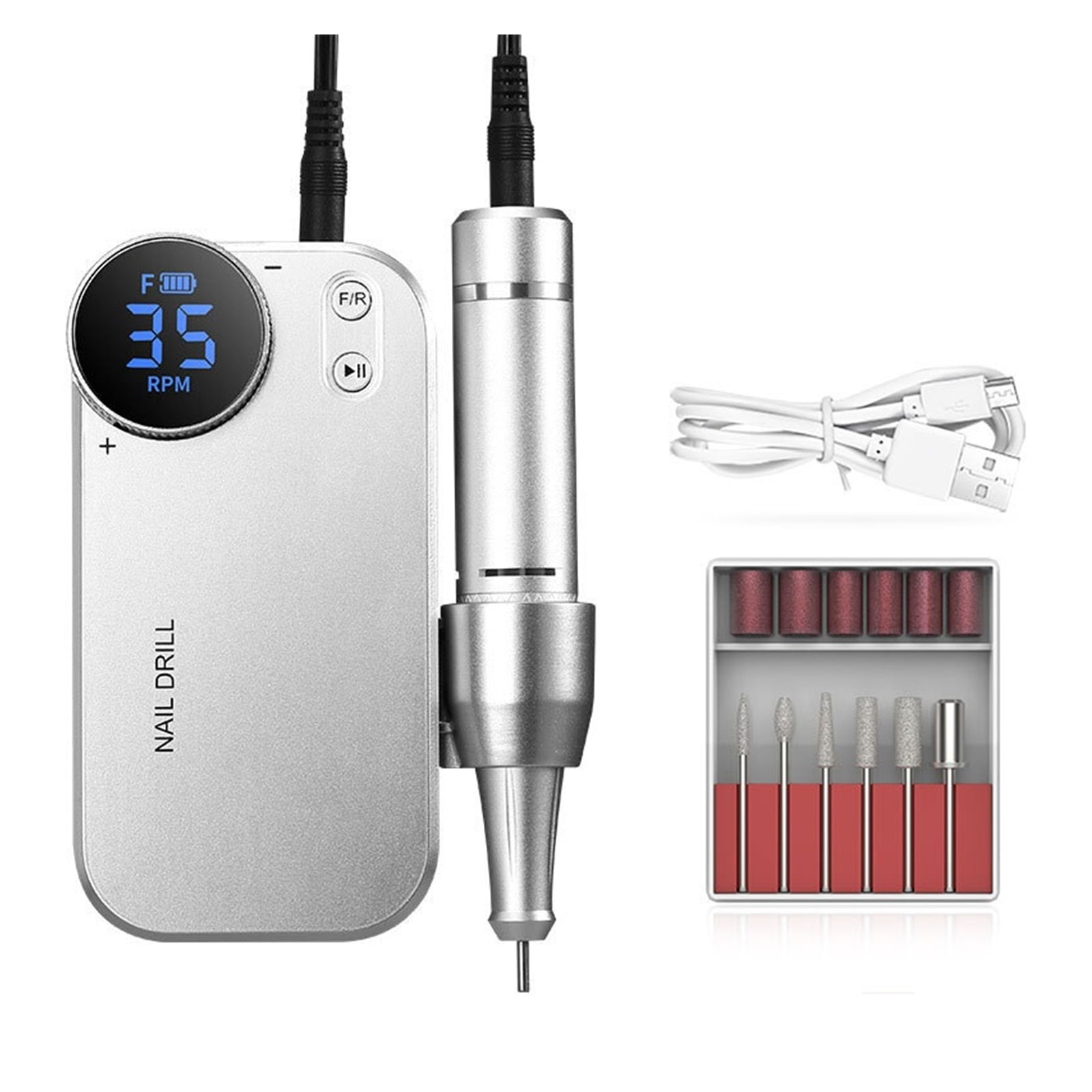 35000 RPM Nail Drill Machine Electric Nail File For Gel Polishing ...