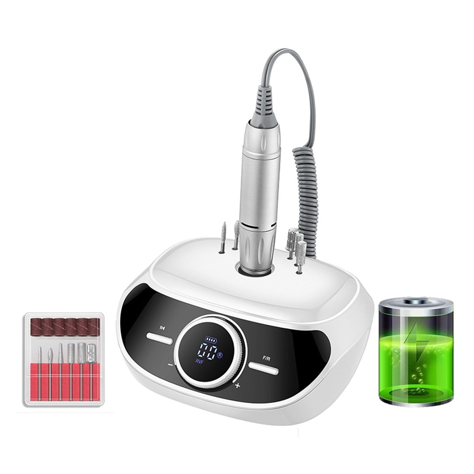35000 RPM Nail Drill, Portable Electric Nail File For Pedicure Manicure ...