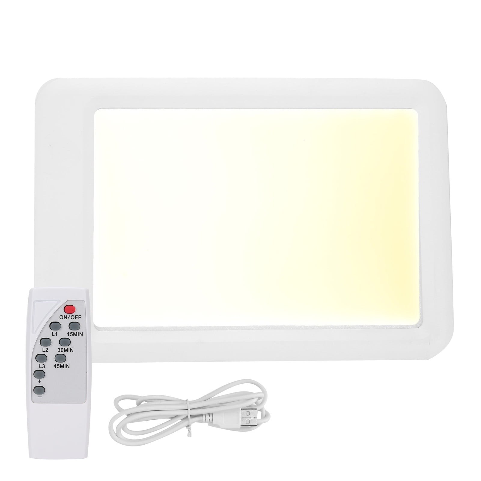 35000LX 3 Colors Light Therapy Lamp LED Brightness Adjustment ...