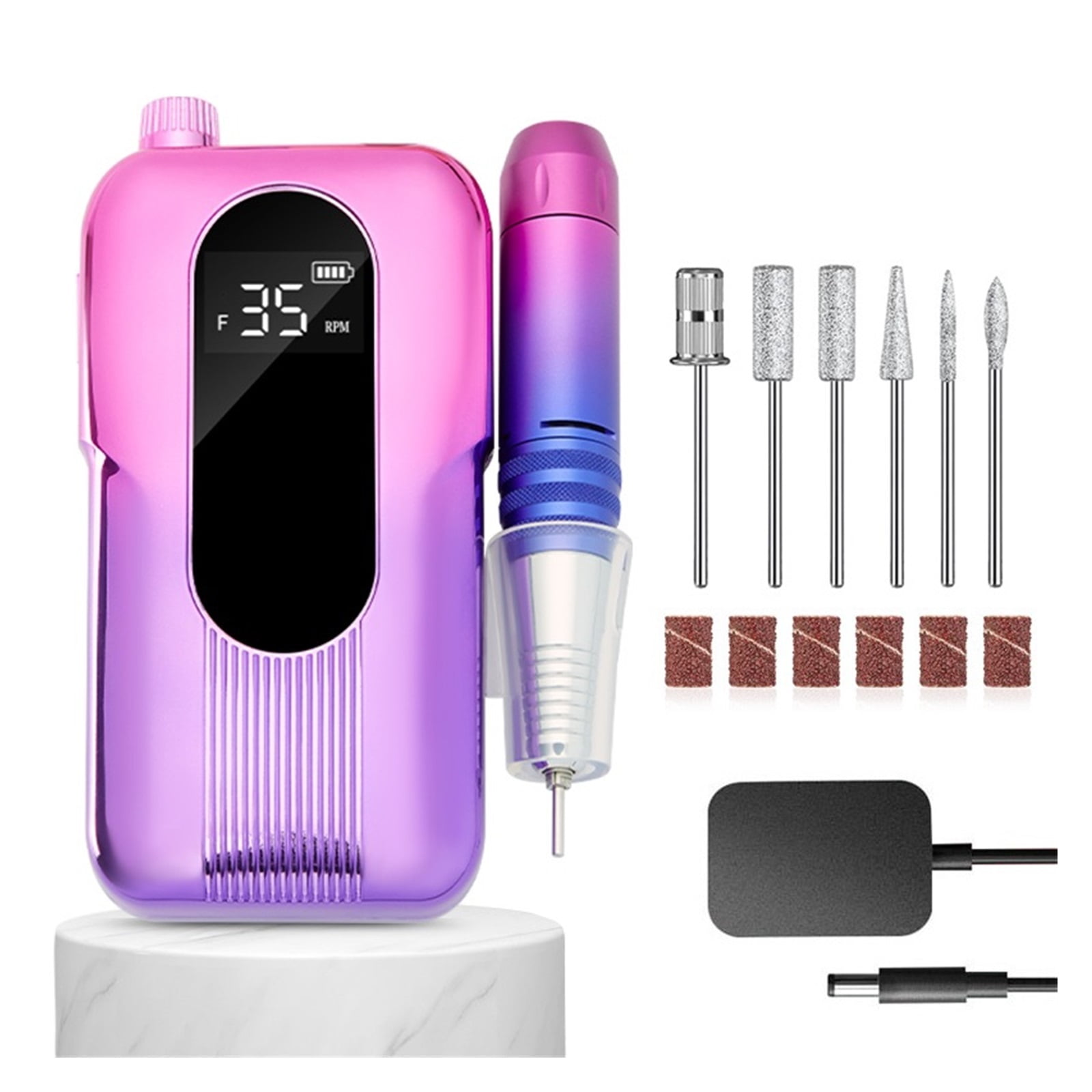 35000RPM Electric Nail Drill Manicure Machine For Polisher Pedicure ...