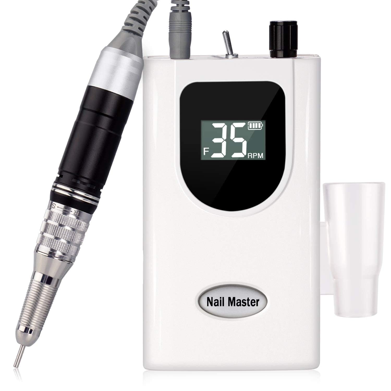 35000RPM Portable Nail Drill Machine, HoMove Professional Rechargeable ...