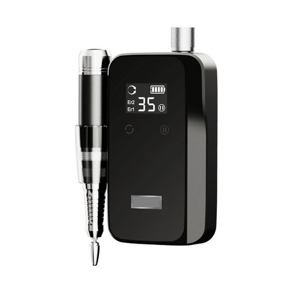 35000RPM Portable Rechargeable Electric Nail Drill Manicure Machine ...