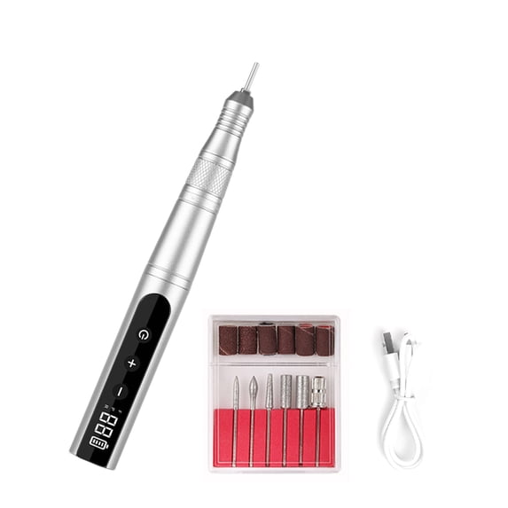 35000rpm Electric Nails Drill Machine Rechargeable Professional Nails ...