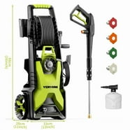 X5 Hand Held Pressure Washer,500 Psi Cordless Pressure Washer With 16ft ...