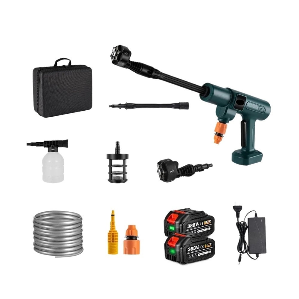 3500W 200Bar Brushless High Pressure Car Wash Washer Gun 6 IN 1 ...